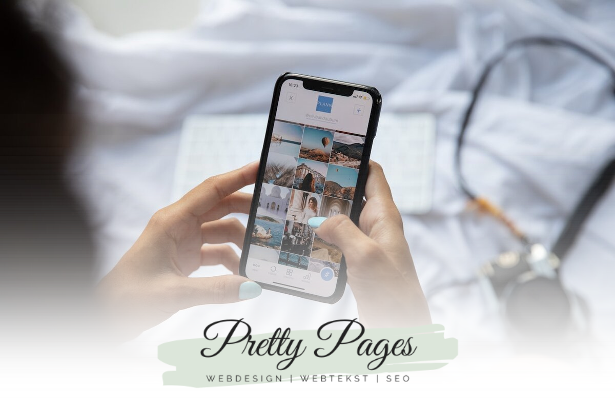 One Page website laten maken | Pretty Pages Webdesign